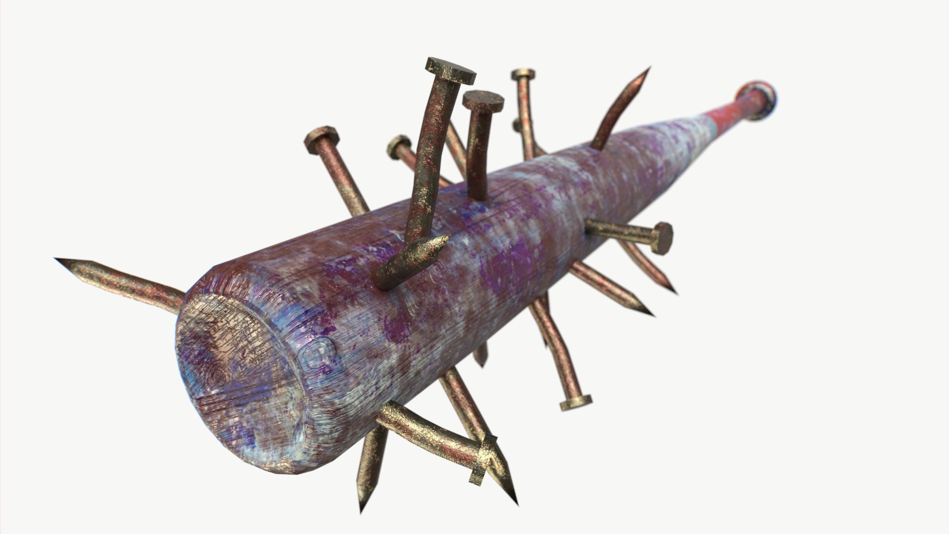 3D Zombie Bat Ready For Video Game PBR Game Ready - TurboSquid 2249477