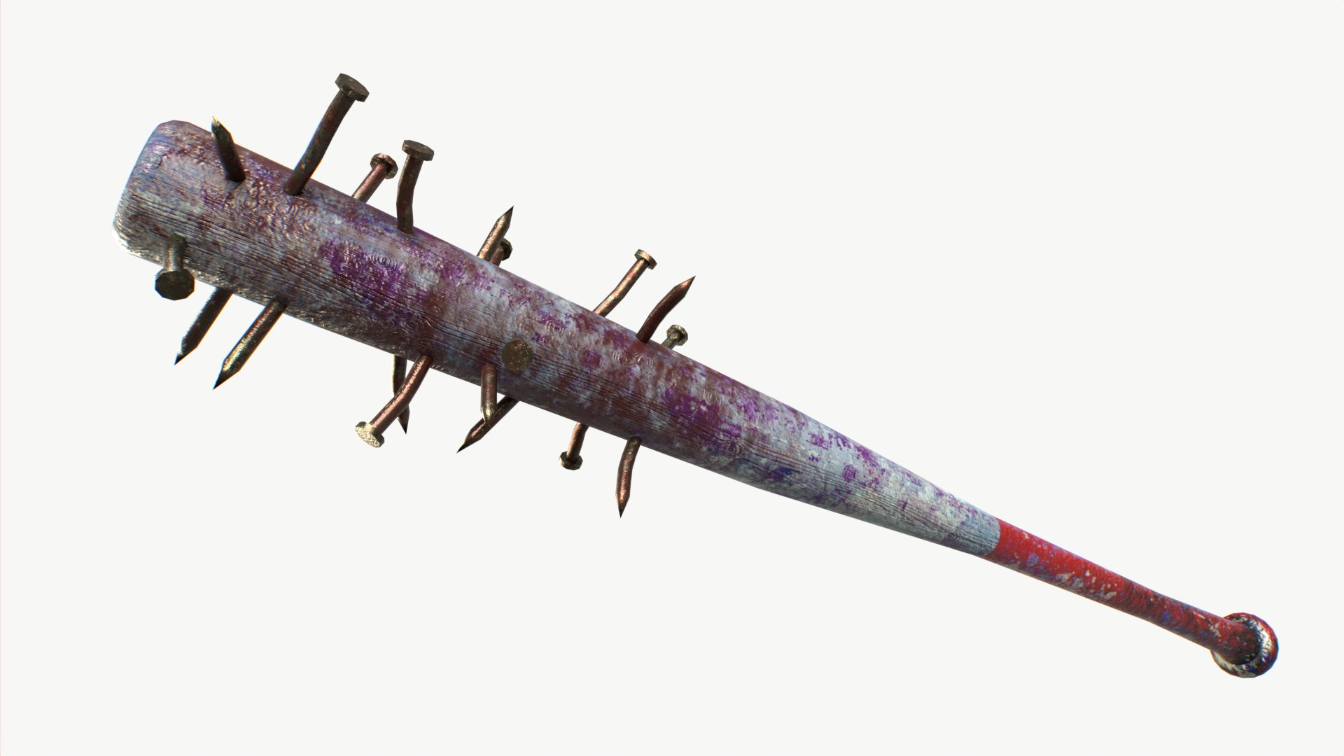 3D Zombie Bat Ready For Video Game PBR Game Ready - TurboSquid 2249477