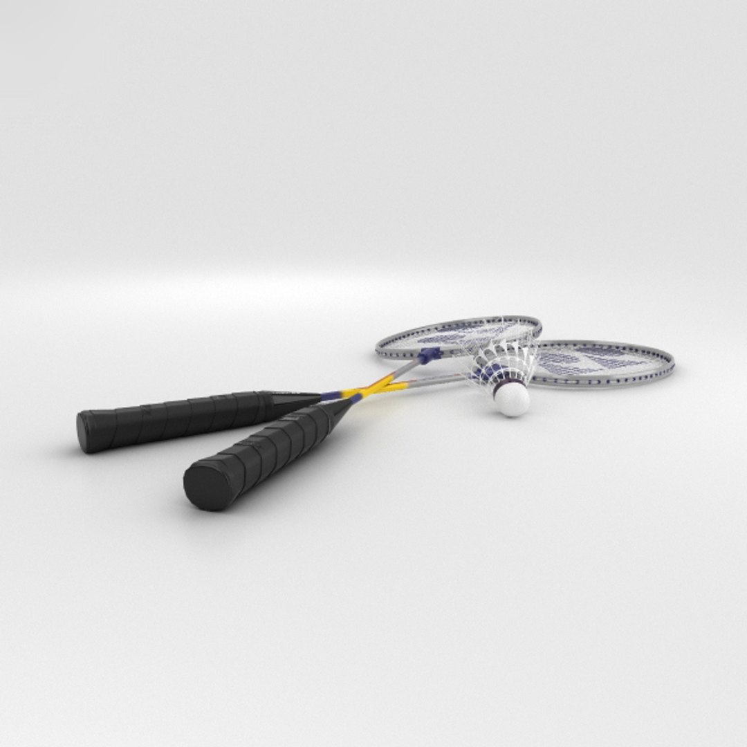 3D Badminton Racket - TurboSquid 1339907