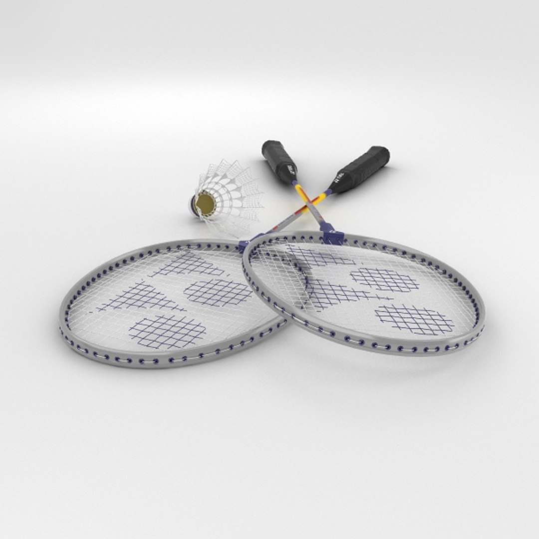 3D Badminton Racket - TurboSquid 1339907