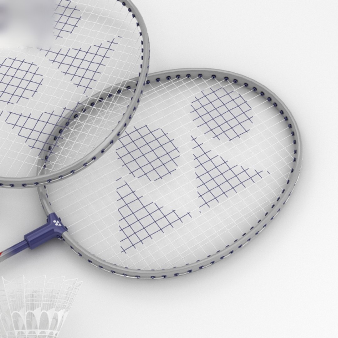 3D Badminton Racket - TurboSquid 1339907