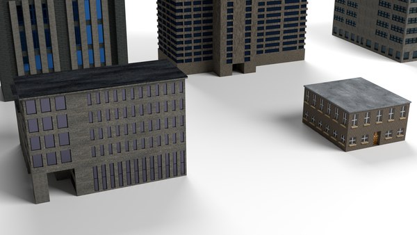 Building Pack 1 3D model - TurboSquid 1798394