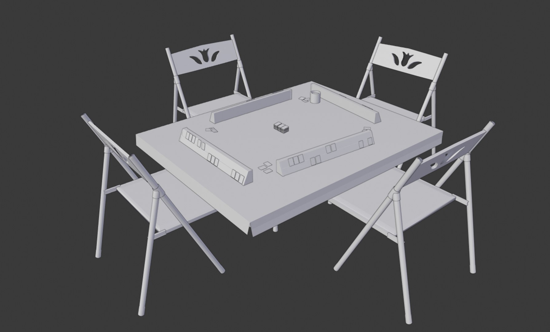 3D Rummikub Table Model - TurboSquid 1366073