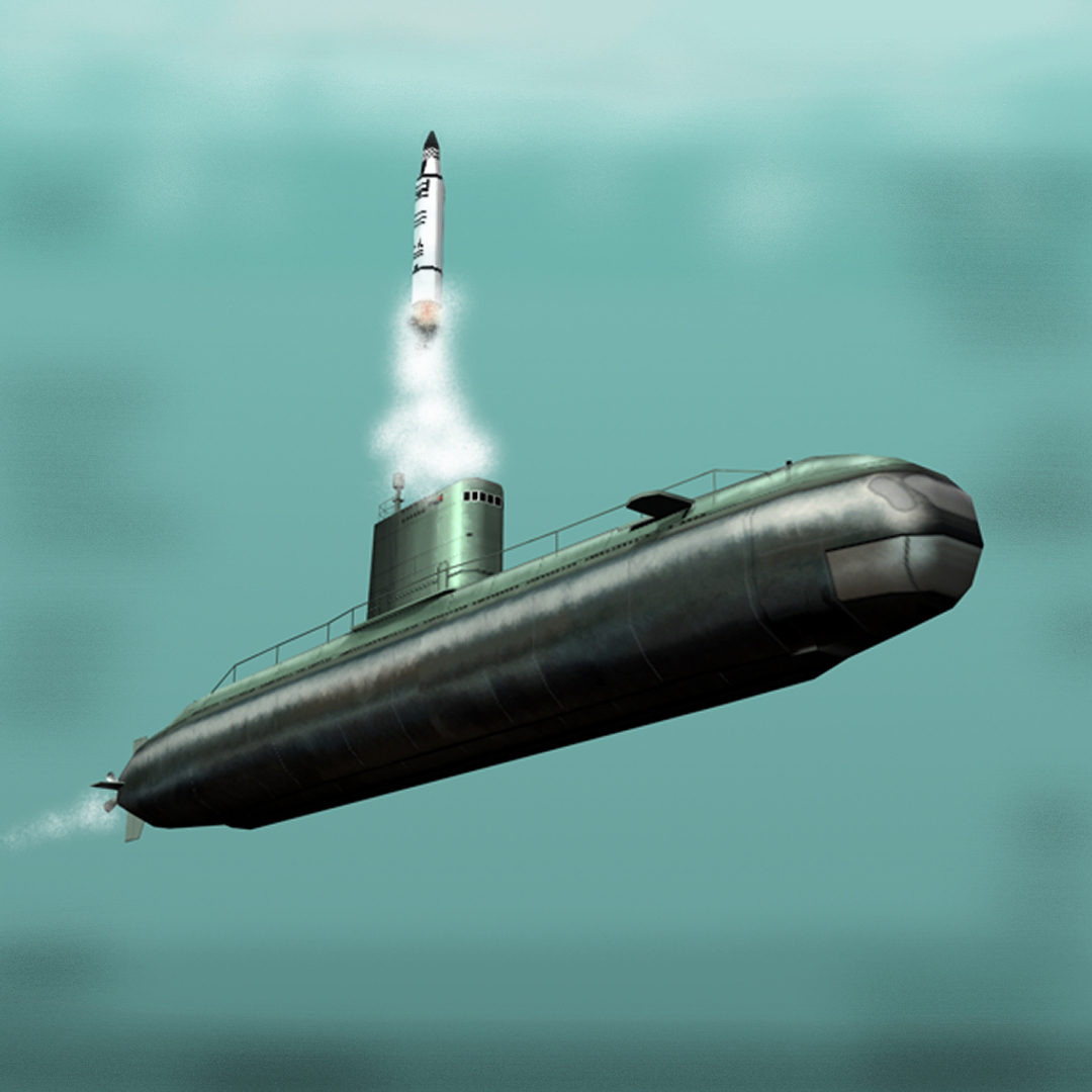 3D north sinpo class submarine - TurboSquid 1187519