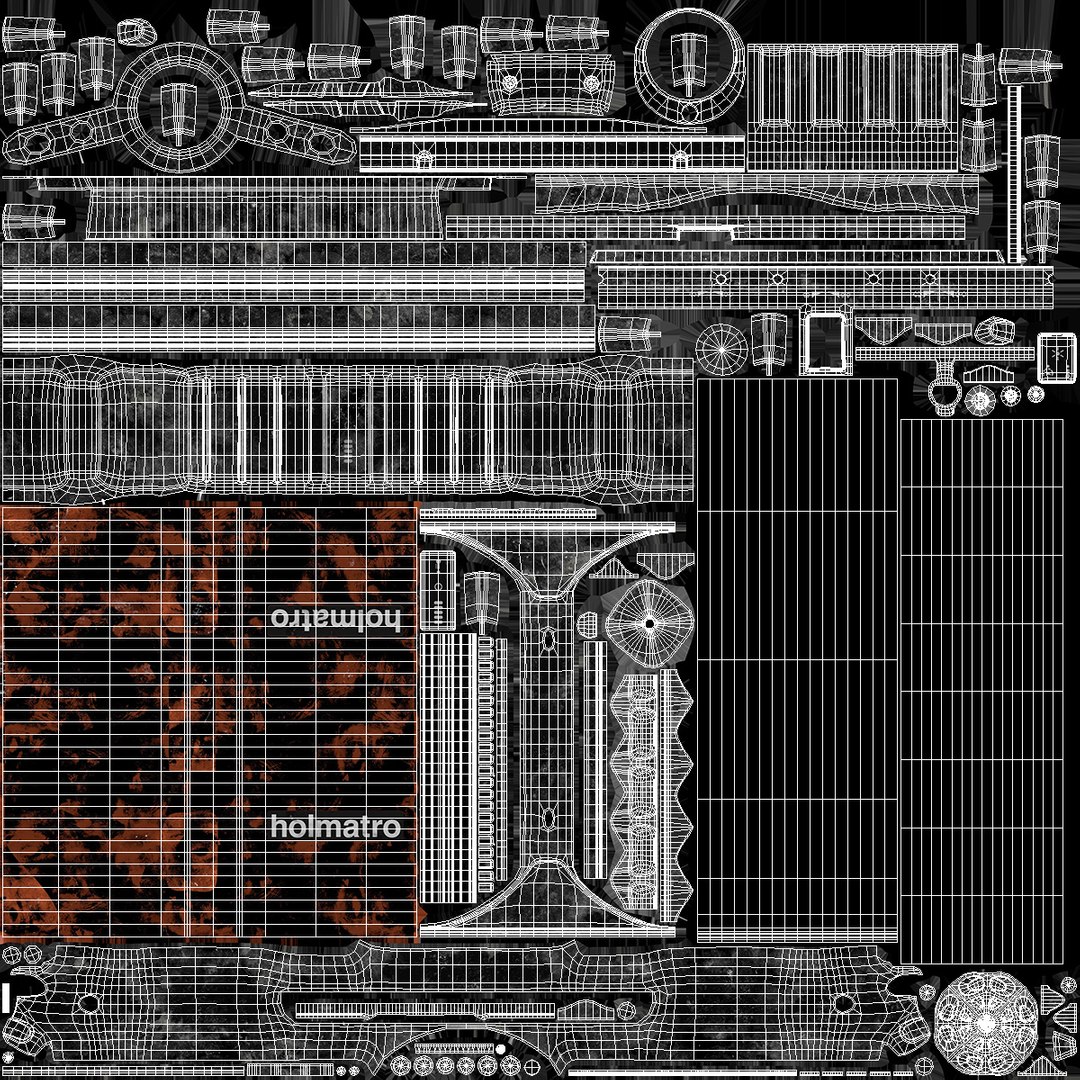 Cordless Extrication Ram Holmatro PRA50 Used 3D Model - TurboSquid 1980922