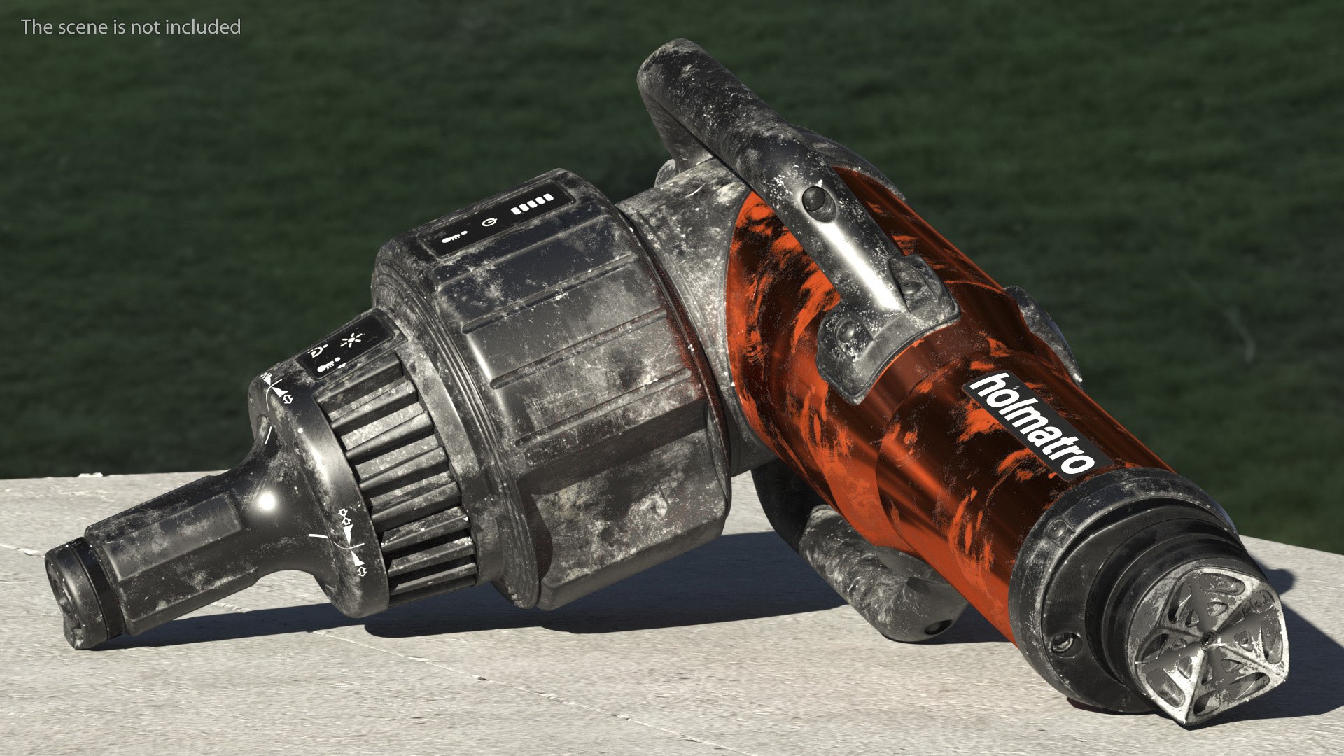 Cordless Extrication Ram Holmatro PRA50 Used 3D Model - TurboSquid 1980922