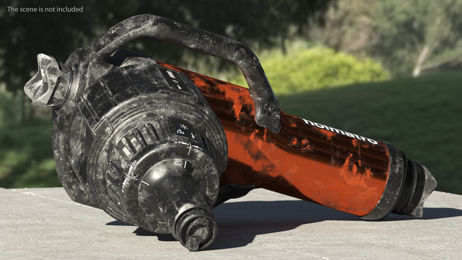 Cordless Extrication Ram Holmatro PRA50 Used 3D Model - TurboSquid 1980922