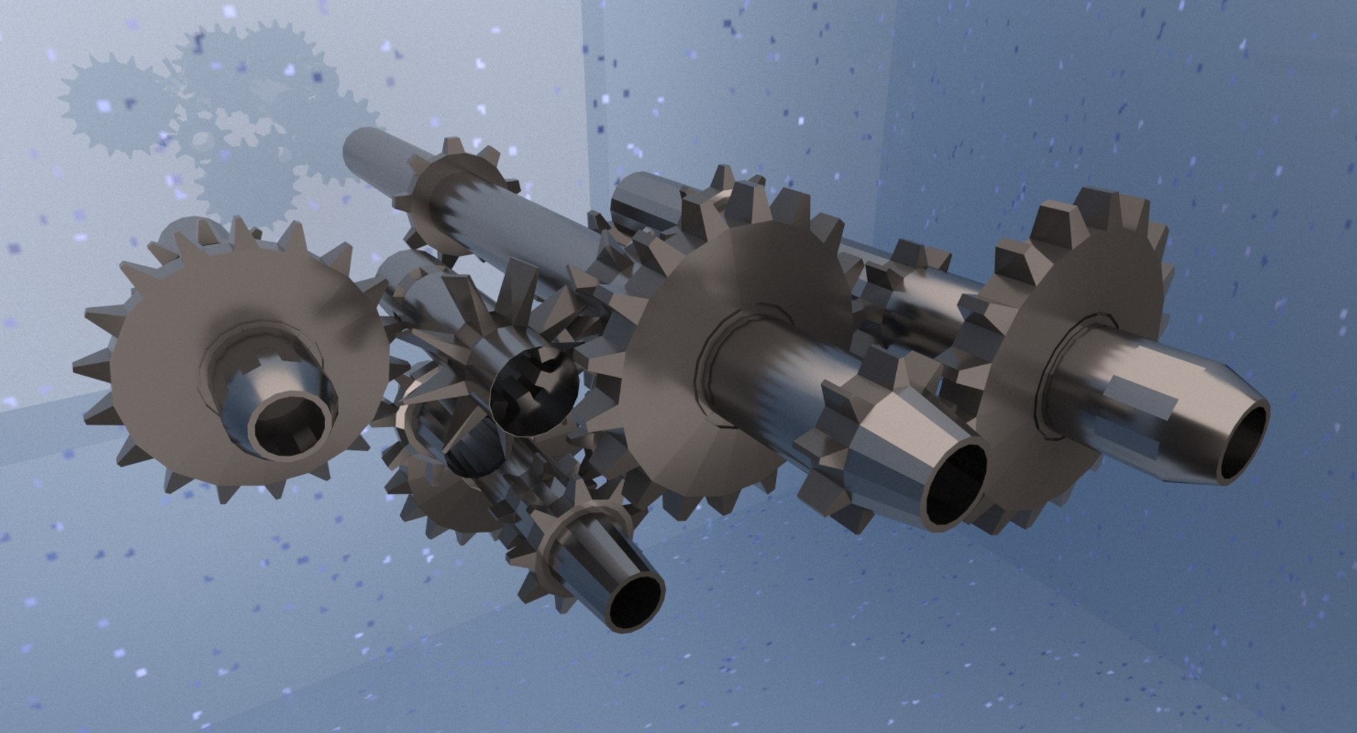 Gear Box 3D - TurboSquid 1516895