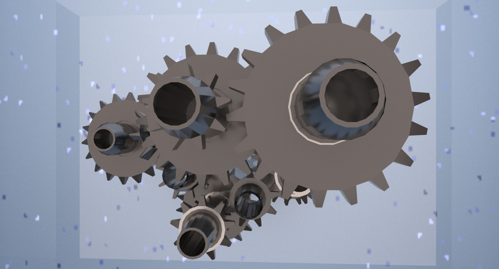 Gear Box 3D - TurboSquid 1516895