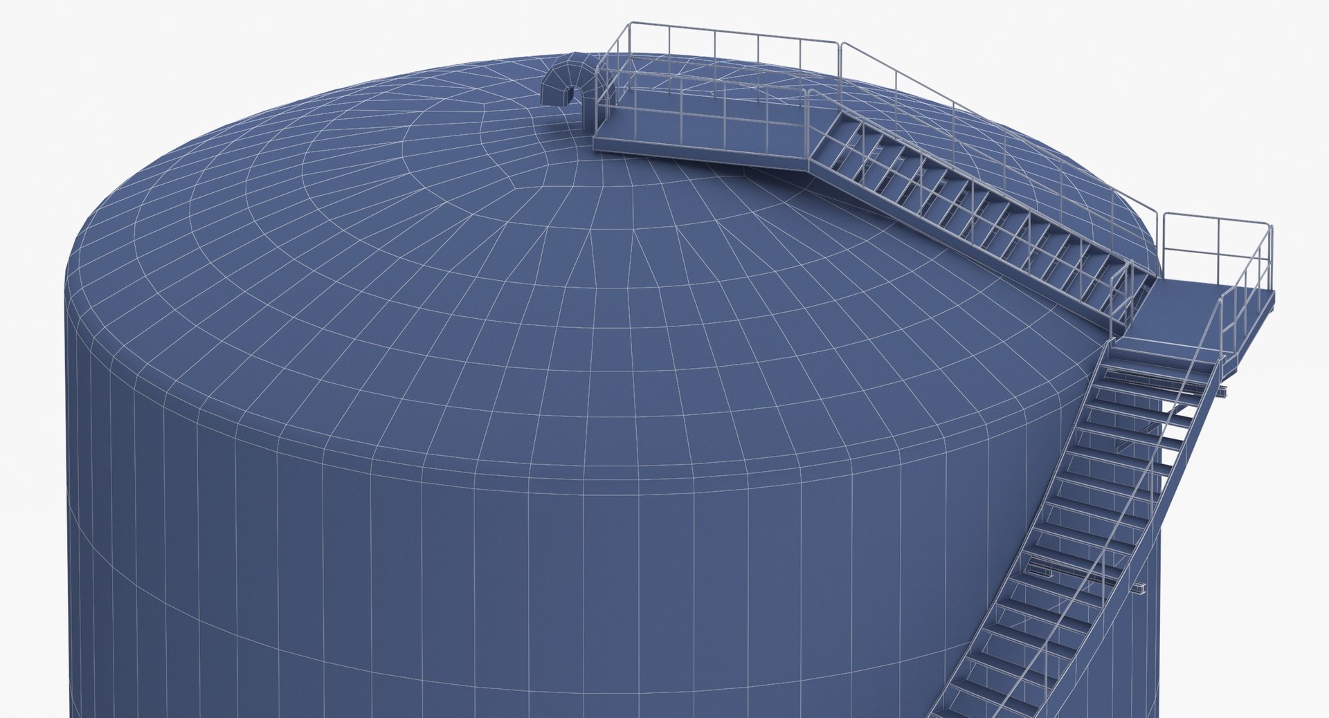 Industrial Site Silo 02 Model - TurboSquid 1795852