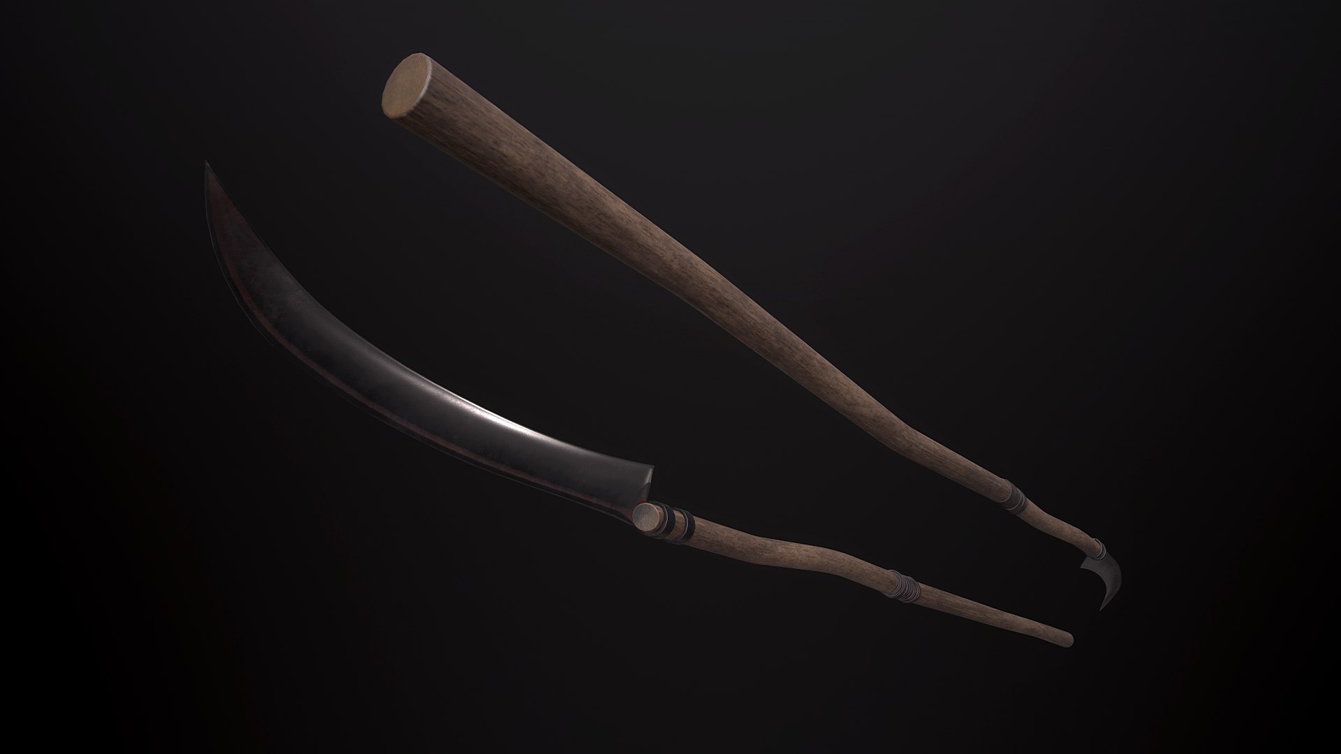 3D War Scythe Model - TurboSquid 1722793
