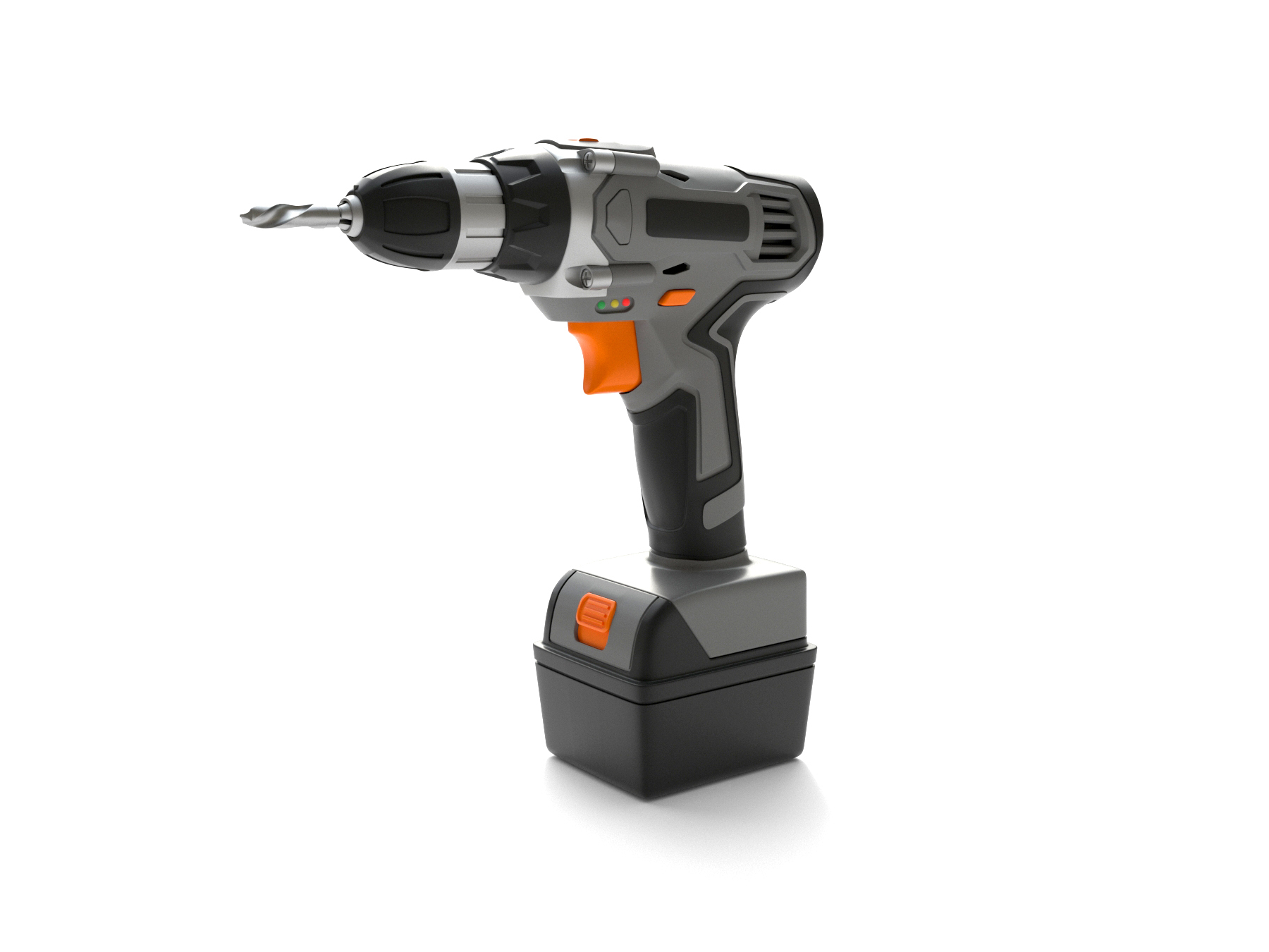 modelo 3d Taladro eléctrico inalámbrico portátil - TurboSquid 1704061