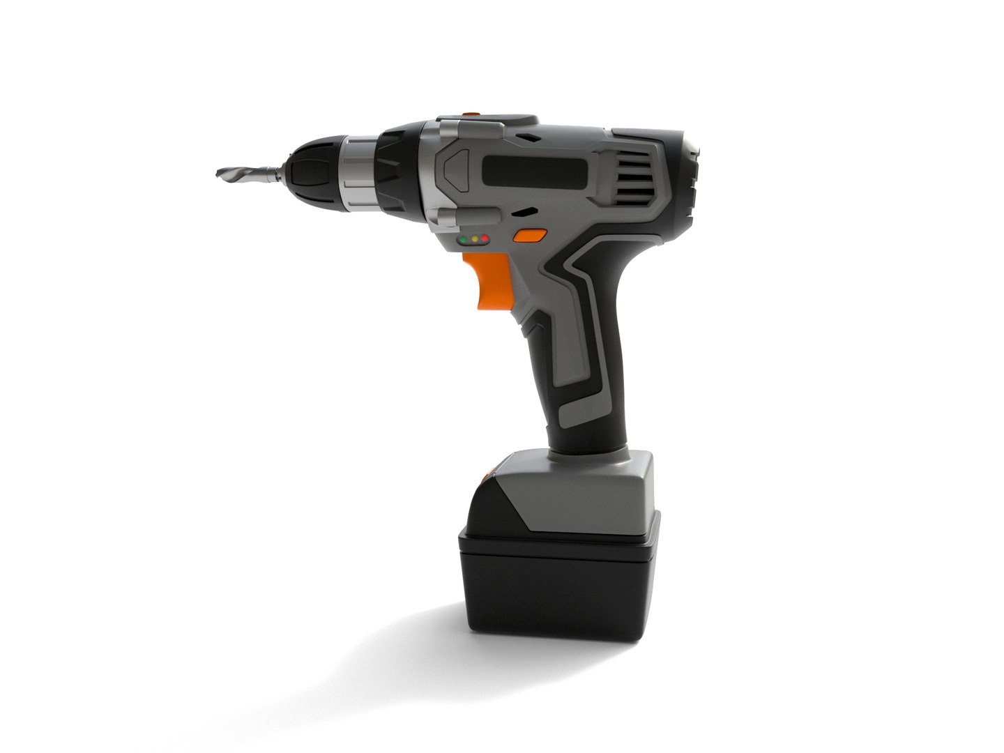 Cordless Power Drill 3D Model - TurboSquid 1704061