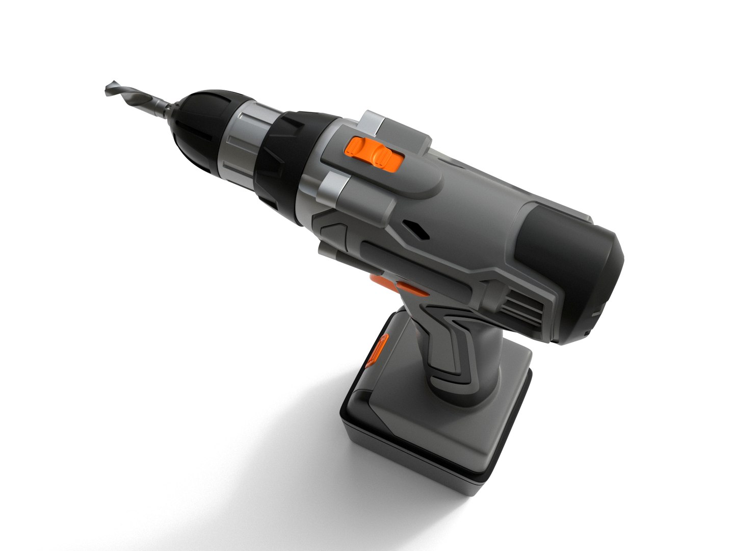 Cordless Power Drill 3D Model - TurboSquid 1704061