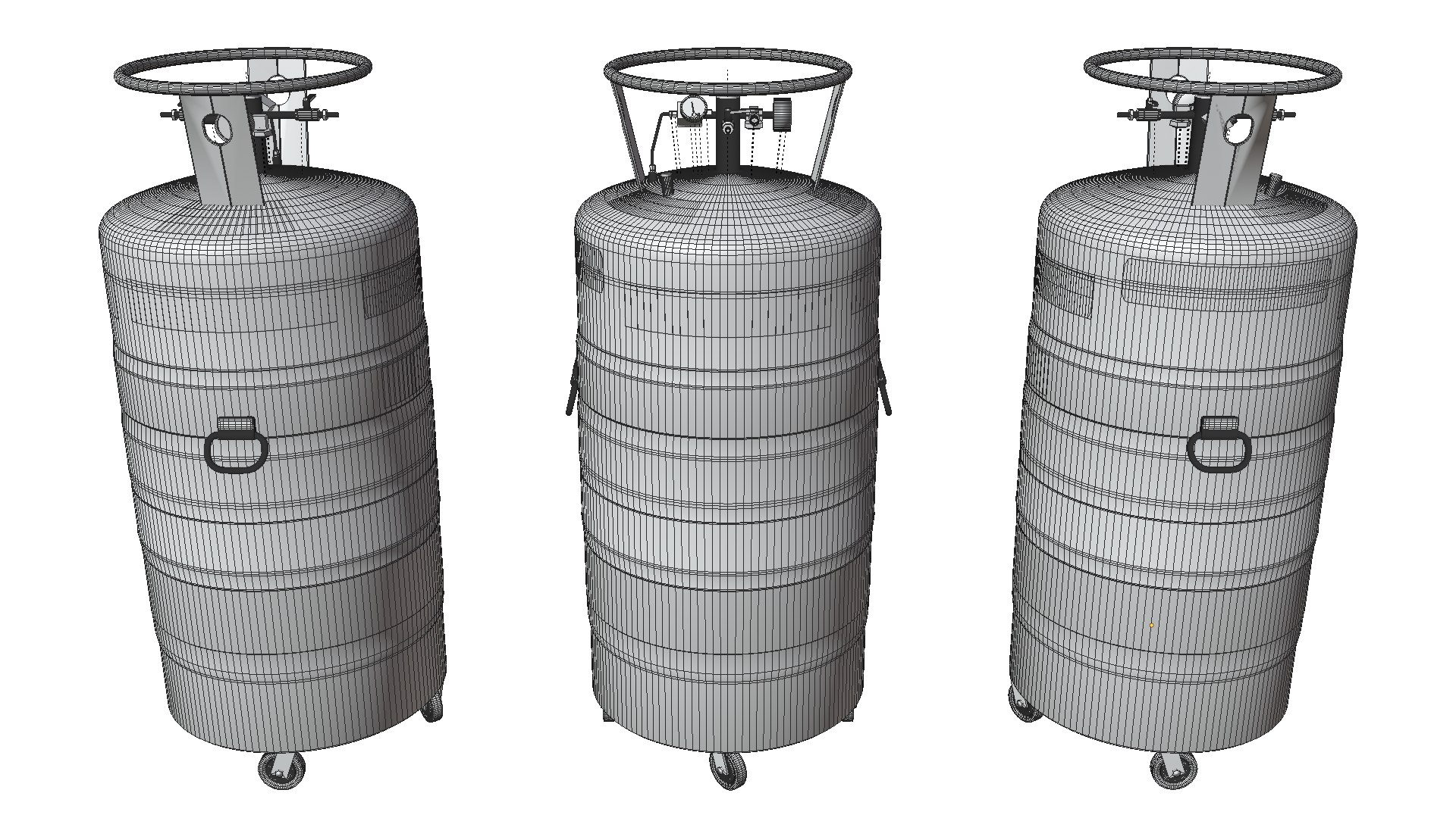 3D Liquid Nitrogen Tank - TurboSquid 1875231