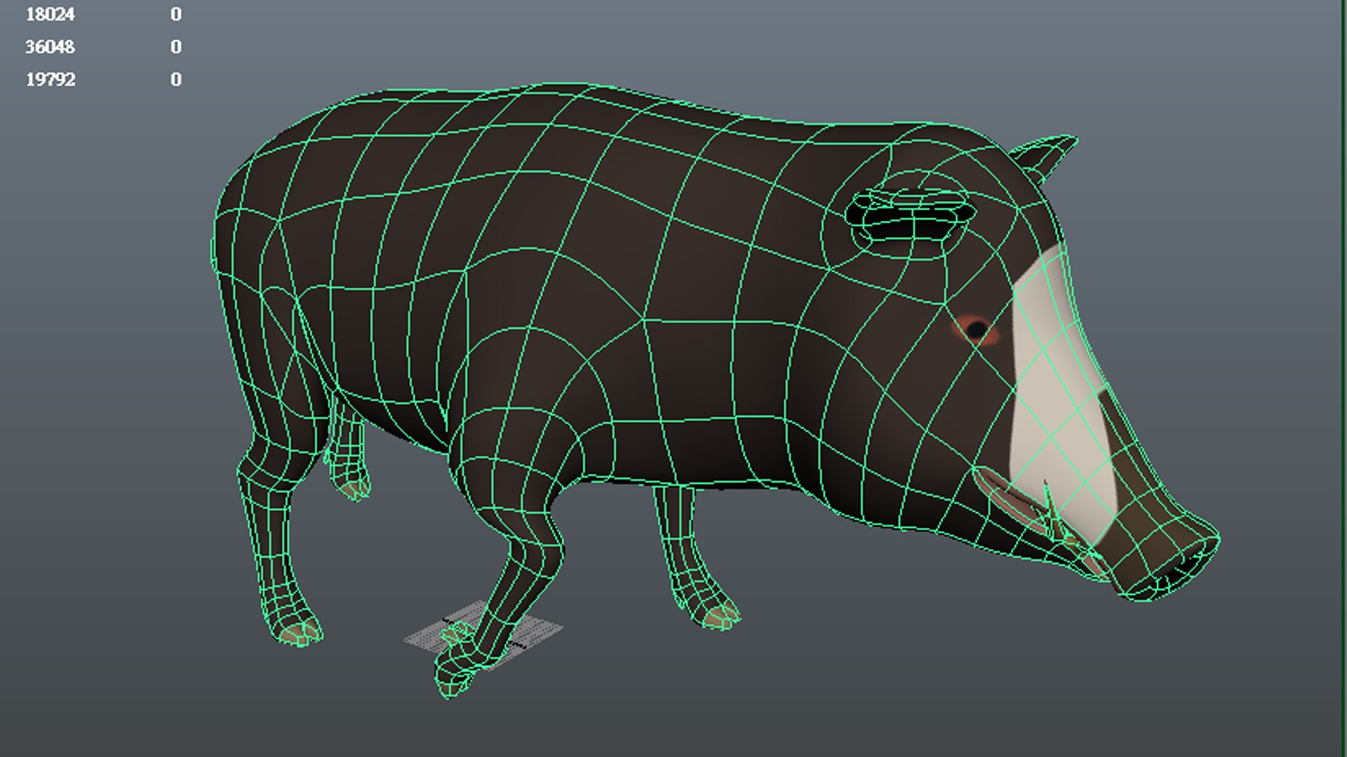 Boar Model - TurboSquid 2205159