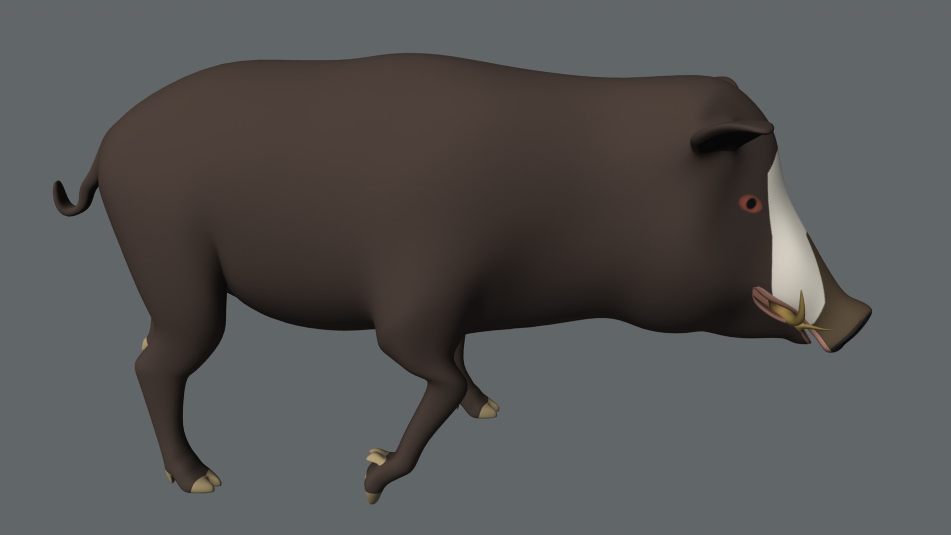 Boar Model - TurboSquid 2205159