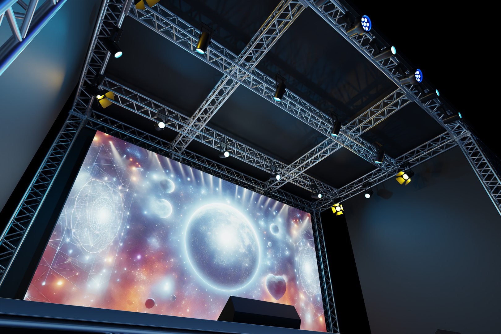 3D Concert Stage 02 - TurboSquid 2246797