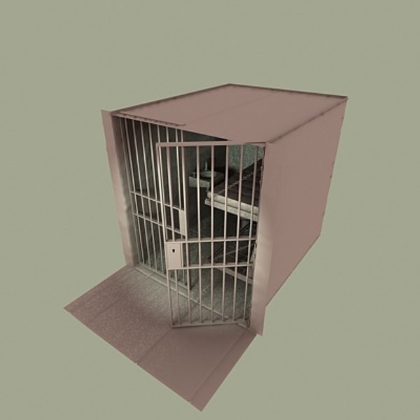 3d prison jail cell
