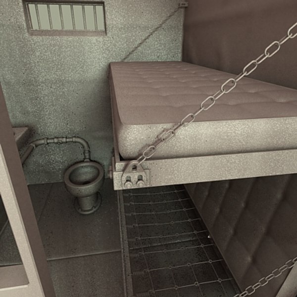 3d prison jail cell