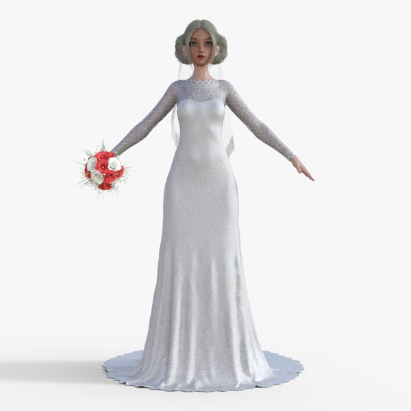 3D Bride Models | TurboSquid