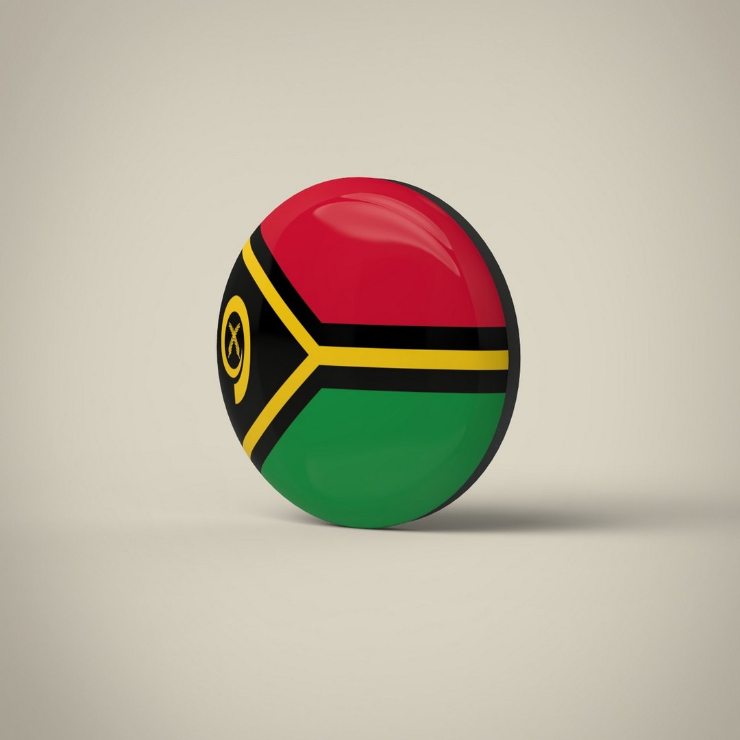 3D Model Vanuatu Badge - TurboSquid 1955531
