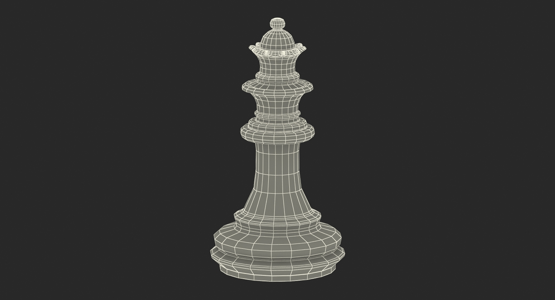 Wooden Chess Queen 3D Model - TurboSquid 1344677