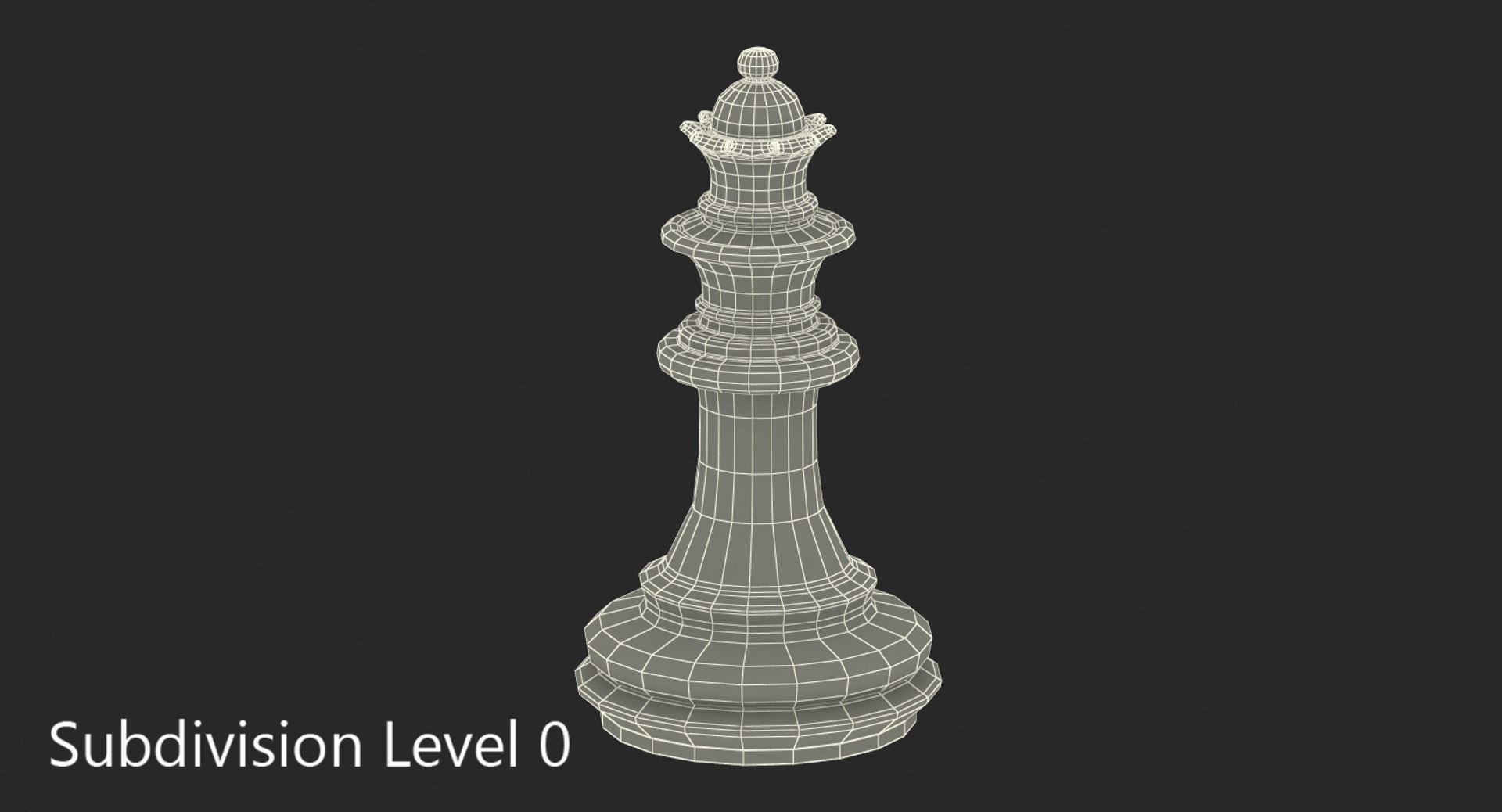 Wooden Chess Queen 3D Model - TurboSquid 1344677