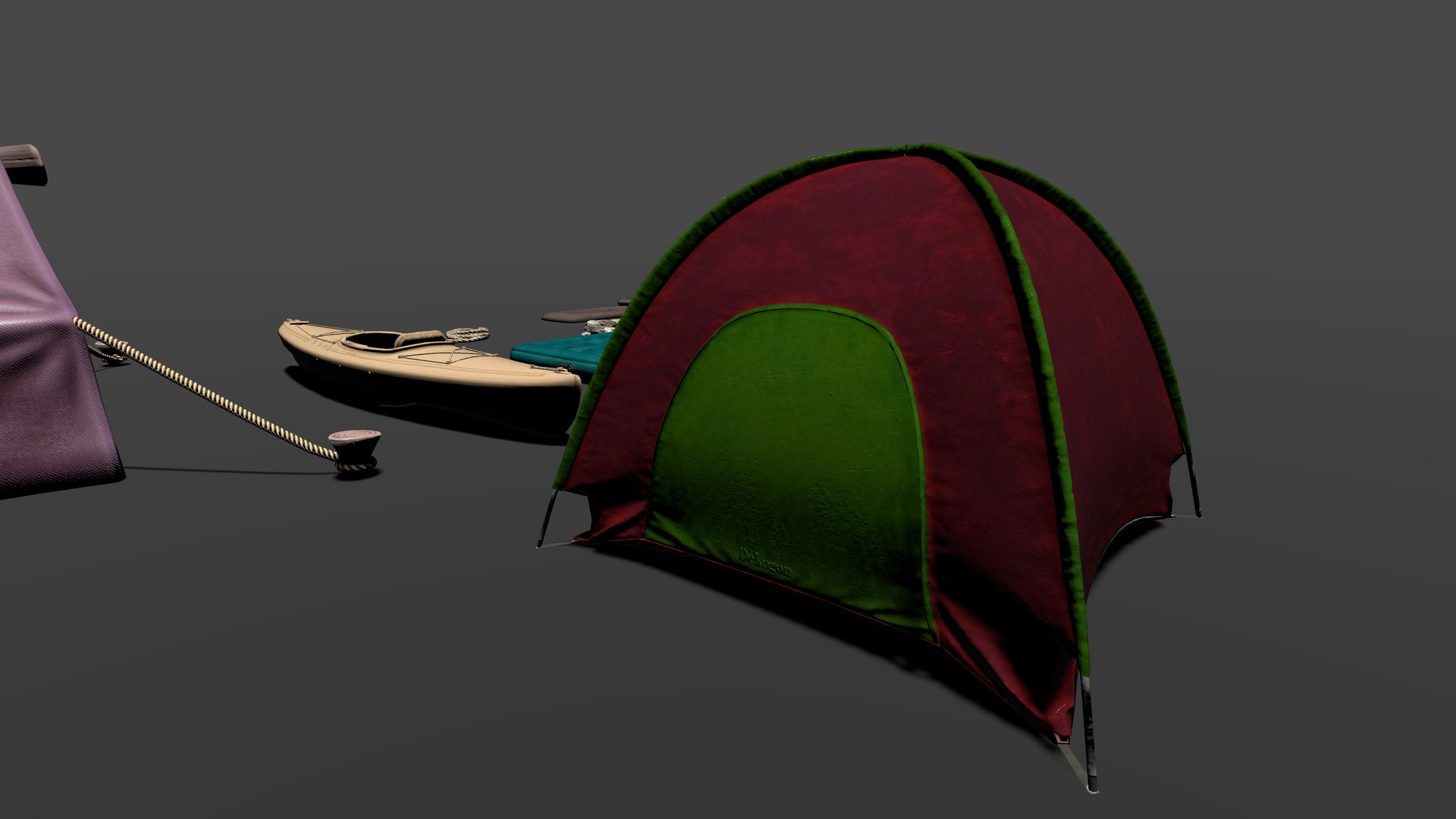 3D Wilderness Camp Essentials A Modular Outdoor Survival And Recreation ...