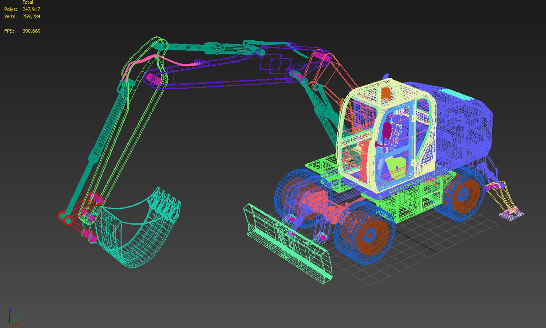 3D Excavator Industrial Construction Model - TurboSquid 1585056