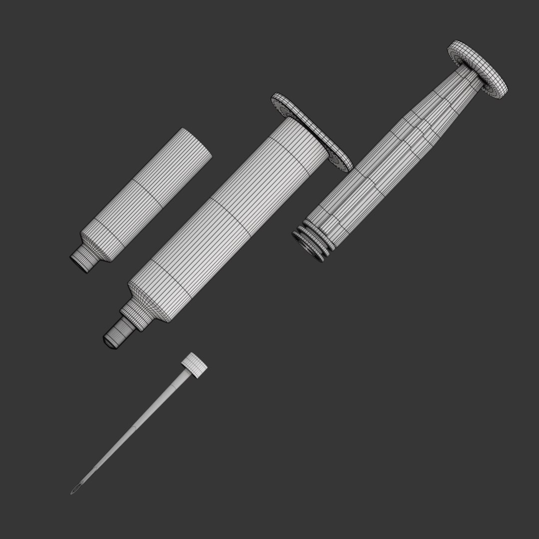 Disposable Syringe 3D - TurboSquid 1312922
