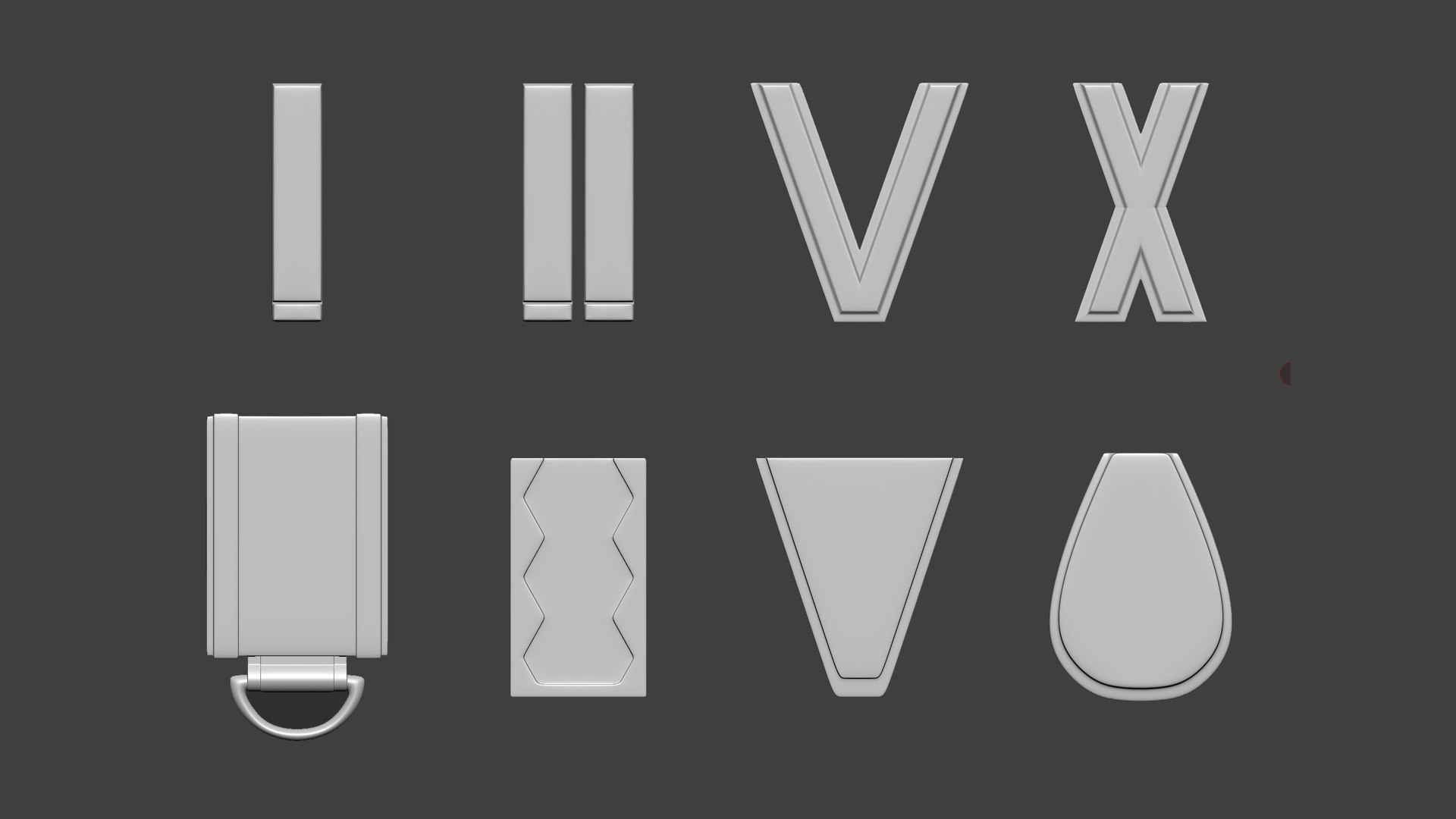 3D Model Belt Loops Imm Vdm - TurboSquid 1560932