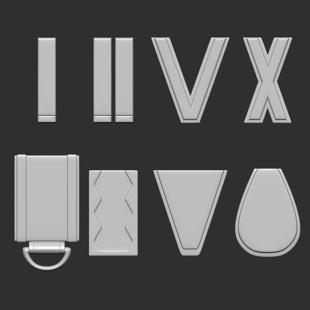 3D Model Belt Loops Imm Vdm - TurboSquid 1560932