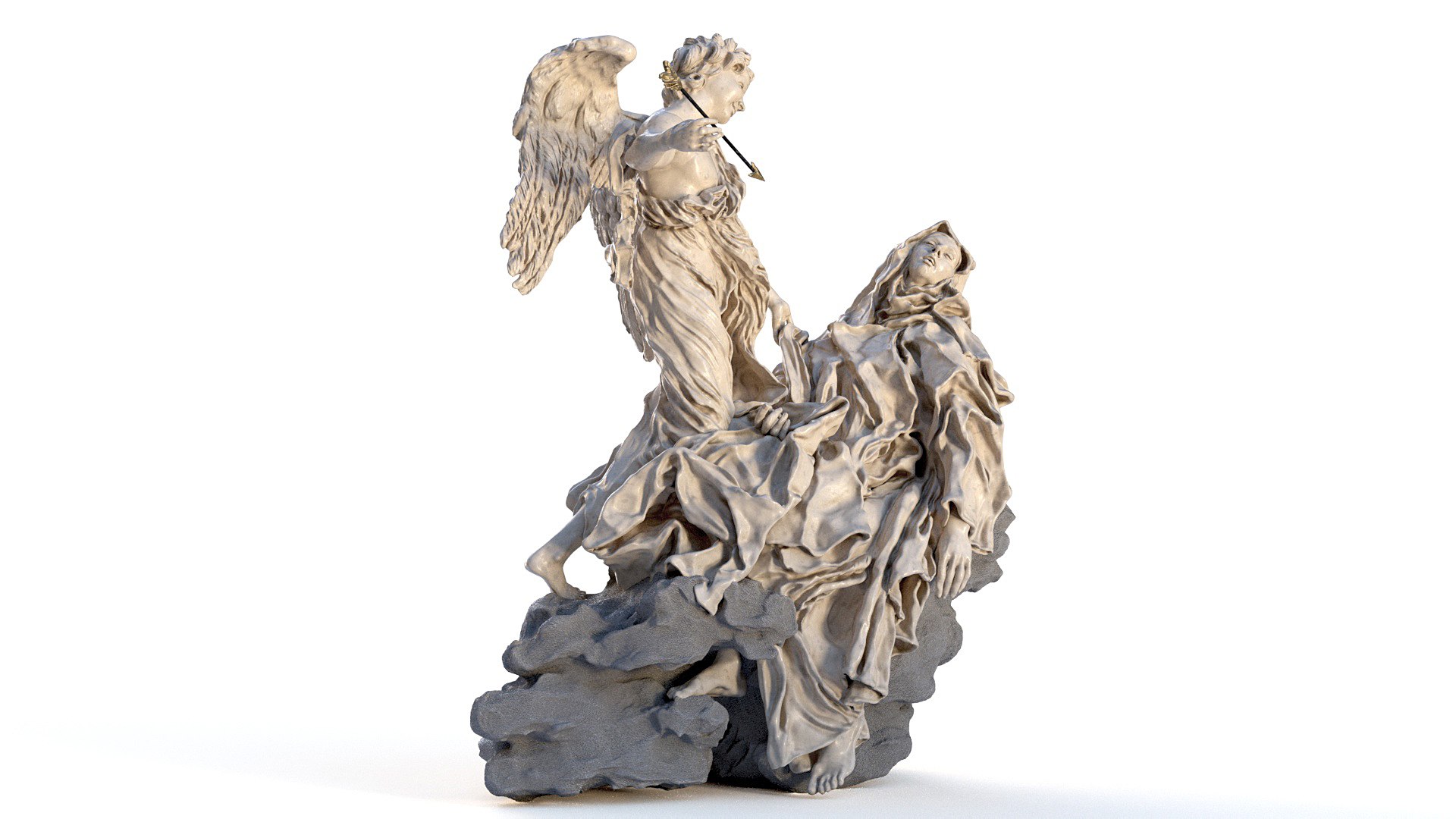 3D Ecstasy Saint Teresa Model - TurboSquid 1595427