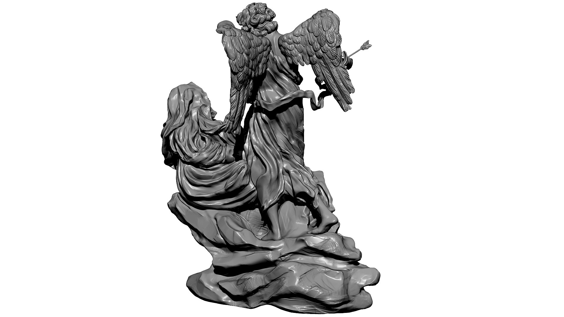 3D Ecstasy Saint Teresa Model - TurboSquid 1595427