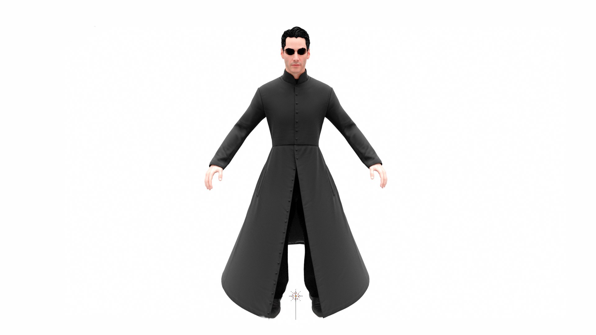 3D Model Neo - Matrix - Merovingian - TurboSquid 2250475