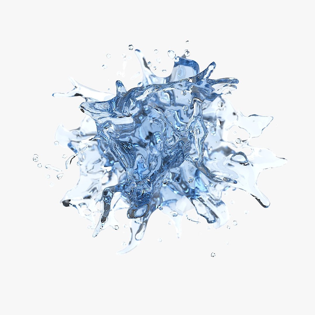 Abstract Liquid Splash 2 3D Model - TurboSquid 1209594
