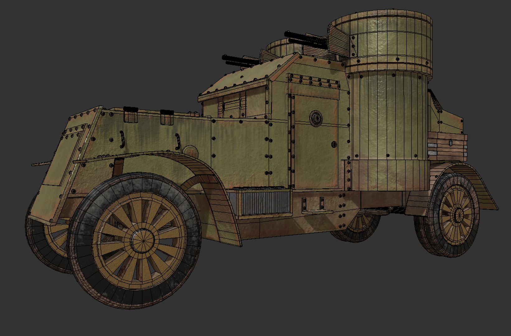 3D Austin Car Vehicle Model - TurboSquid 1283344