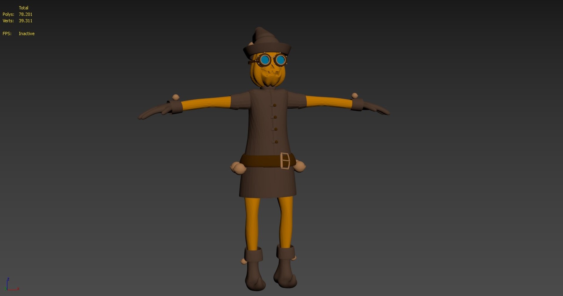 3D Model Elf Gnome Rigged - TurboSquid 1633114