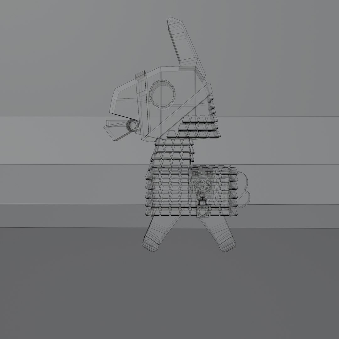 LLAMA Fortnite Funko Pop 3D Model - TurboSquid 2200995