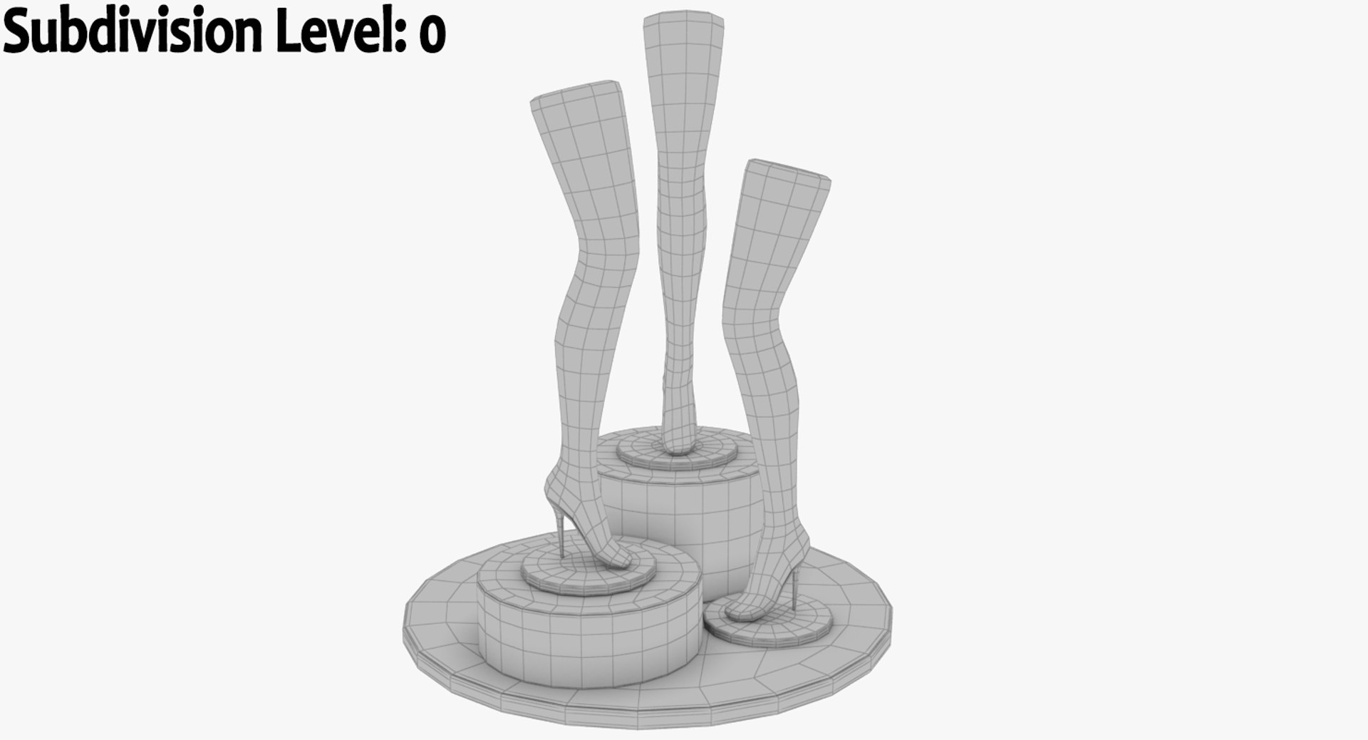 3D model leg mannequins - TurboSquid 1156036