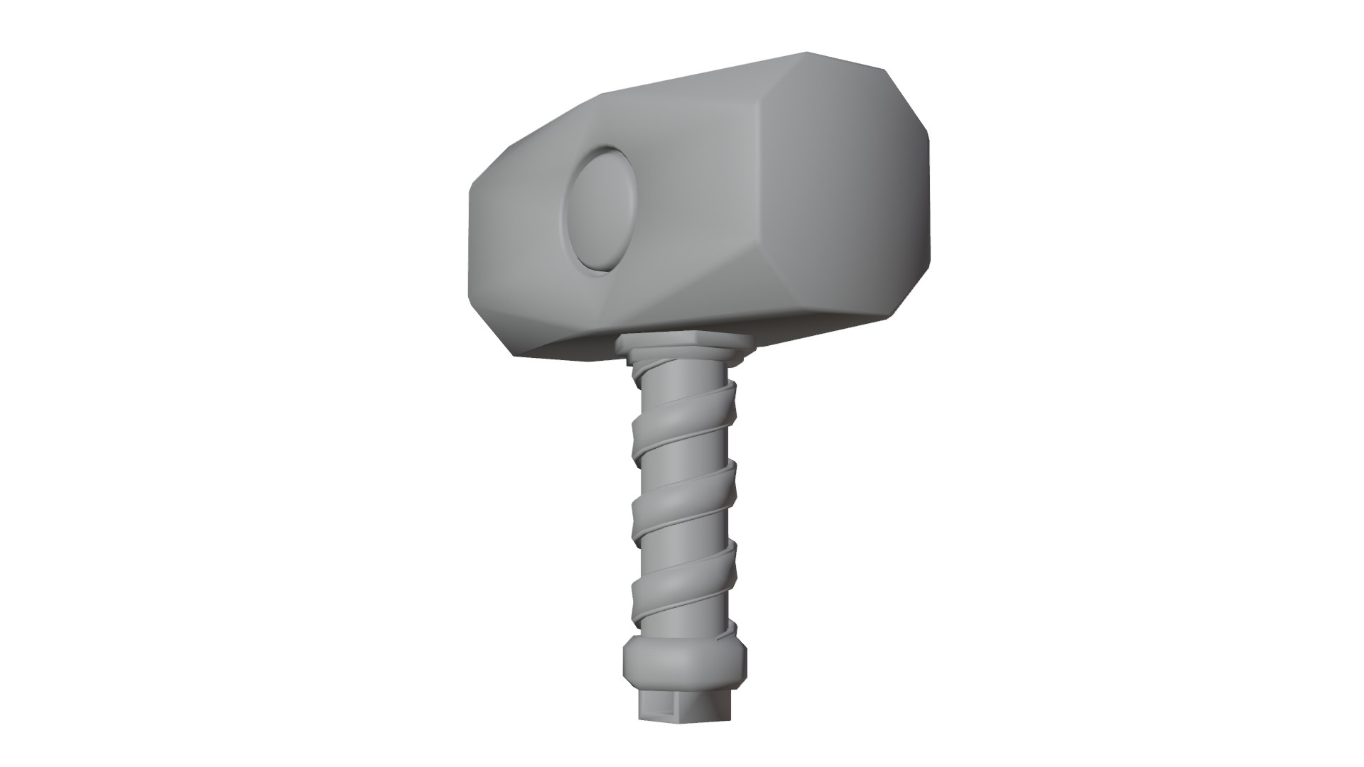 3D Game-Ready Hammer Model - TurboSquid 2055249