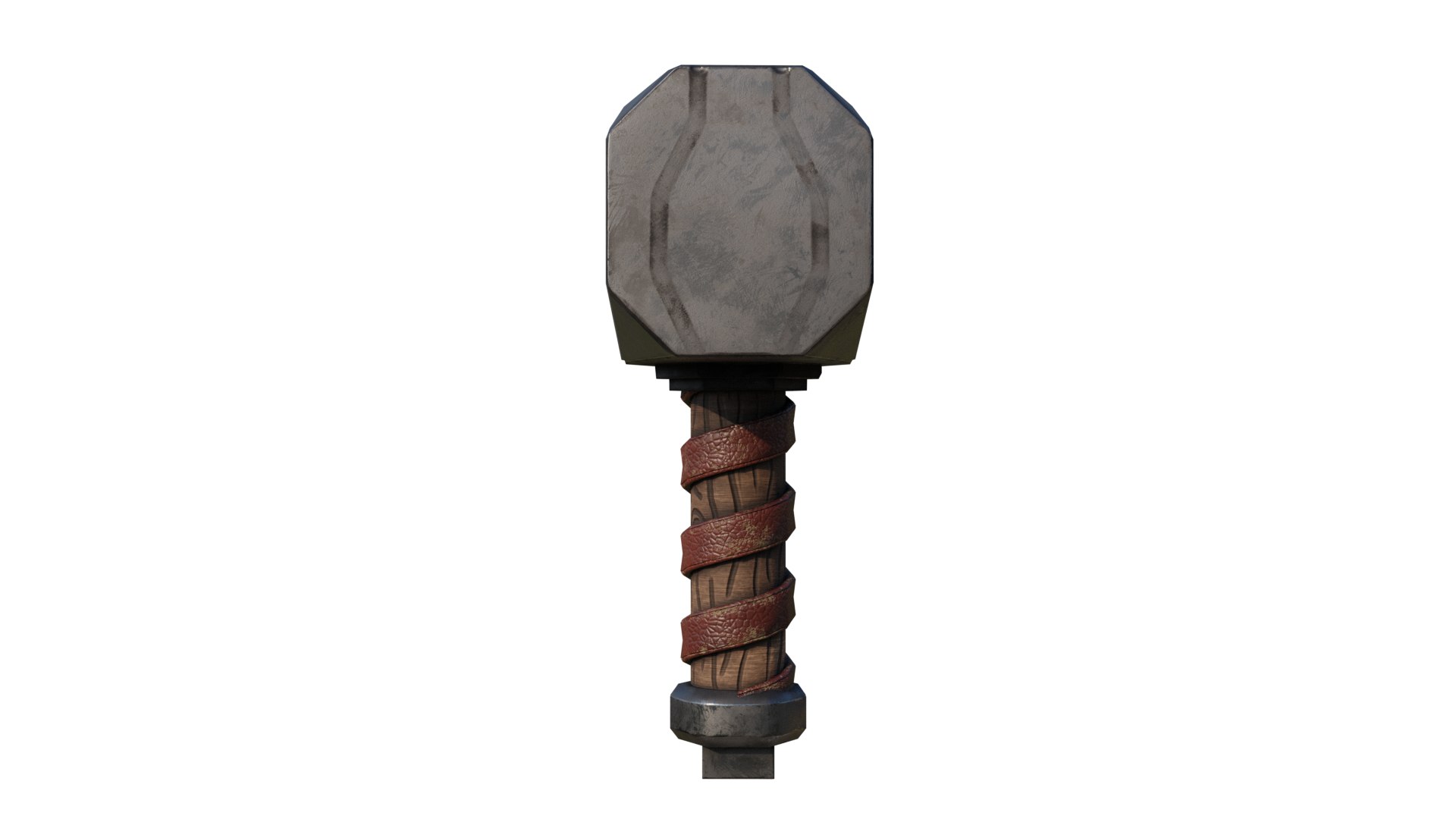 3D Game-Ready Hammer Model - TurboSquid 2055249