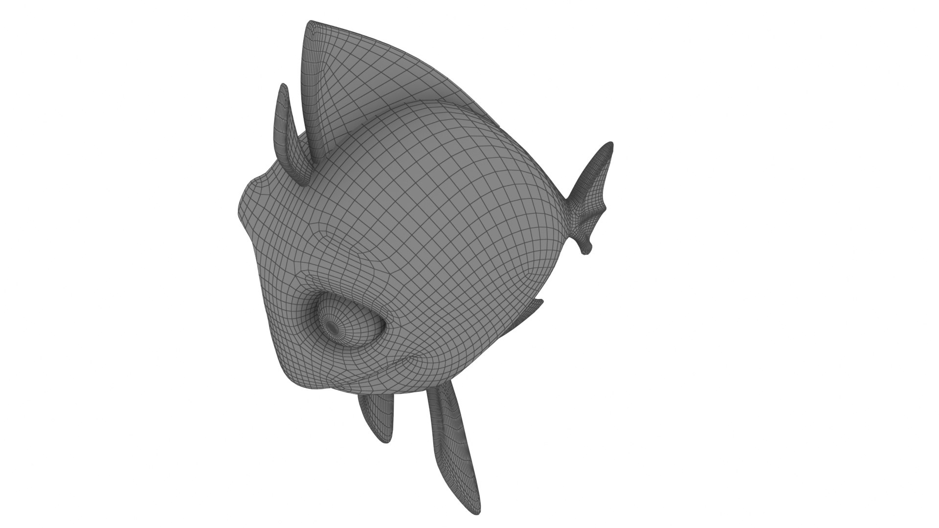 Cartoon Small Fish 05 3D Model - TurboSquid 2072879