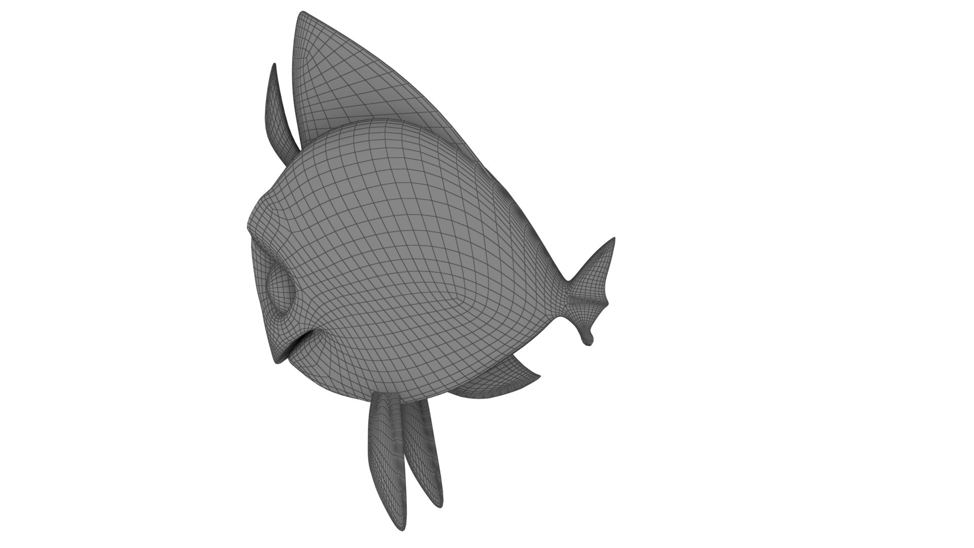 Cartoon Small Fish 05 3D Model - TurboSquid 2072879