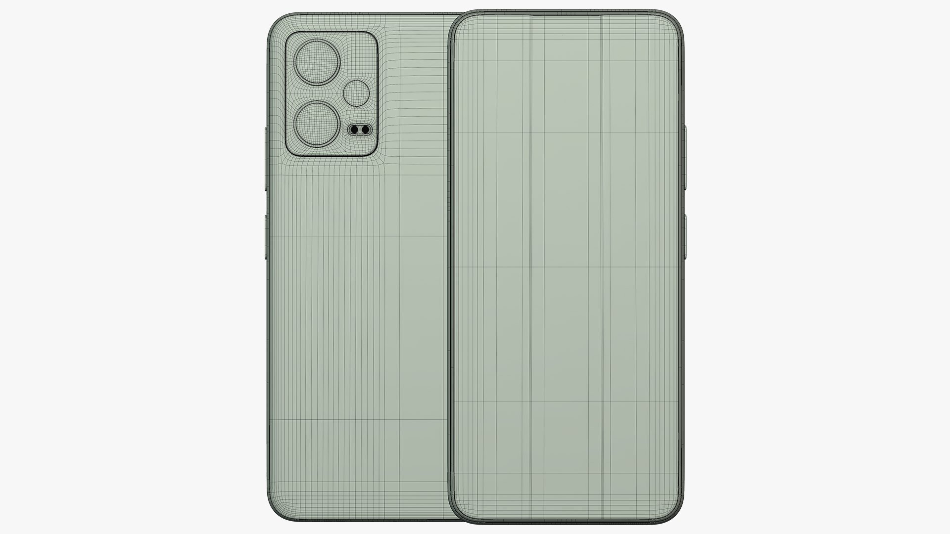 Xiaomi Redmi Note 12 Frosted Green 3D Model - TurboSquid 2012646