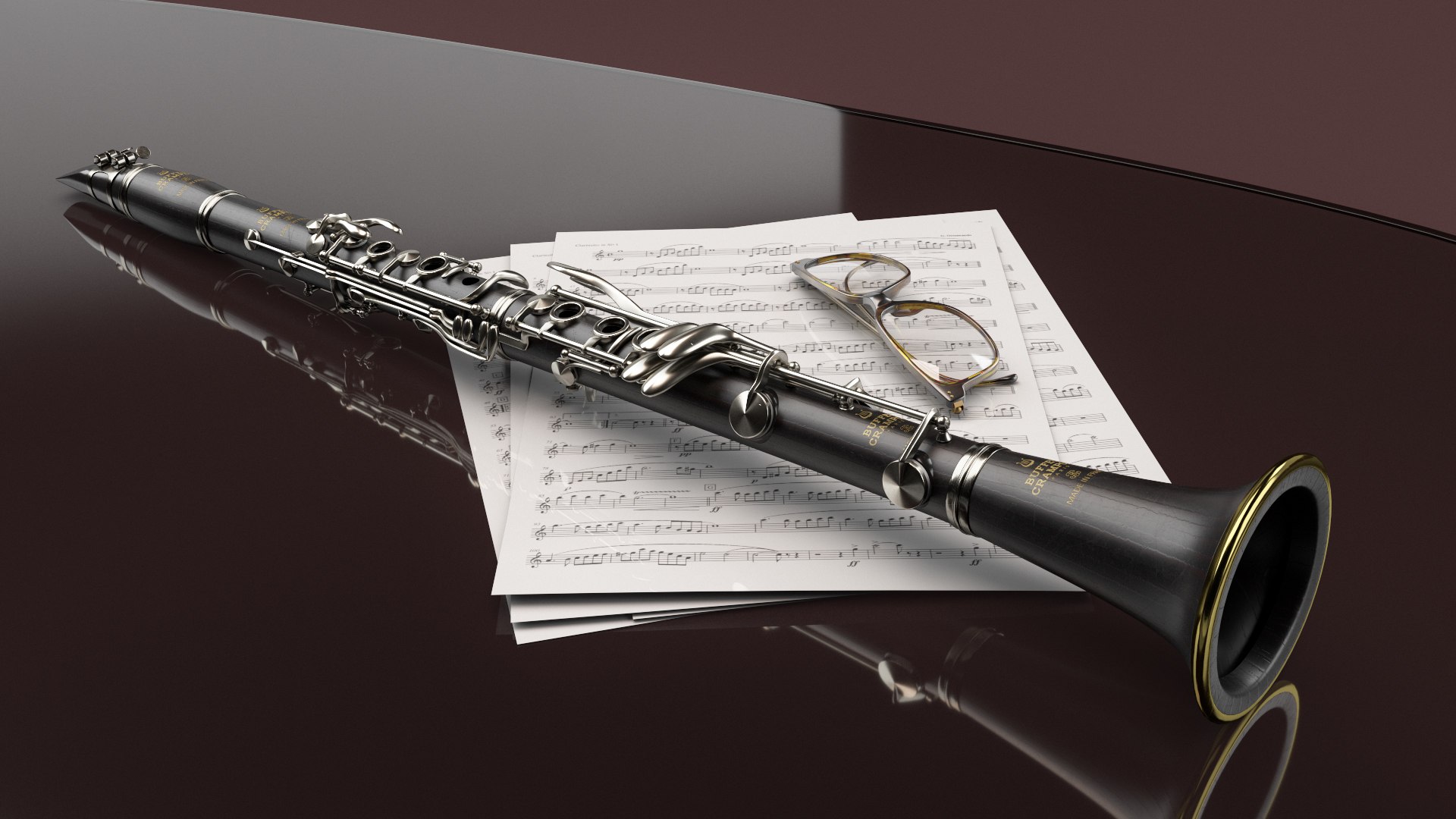 Buffet Crampon R13 Clarinet 3D Model - TurboSquid 1694347