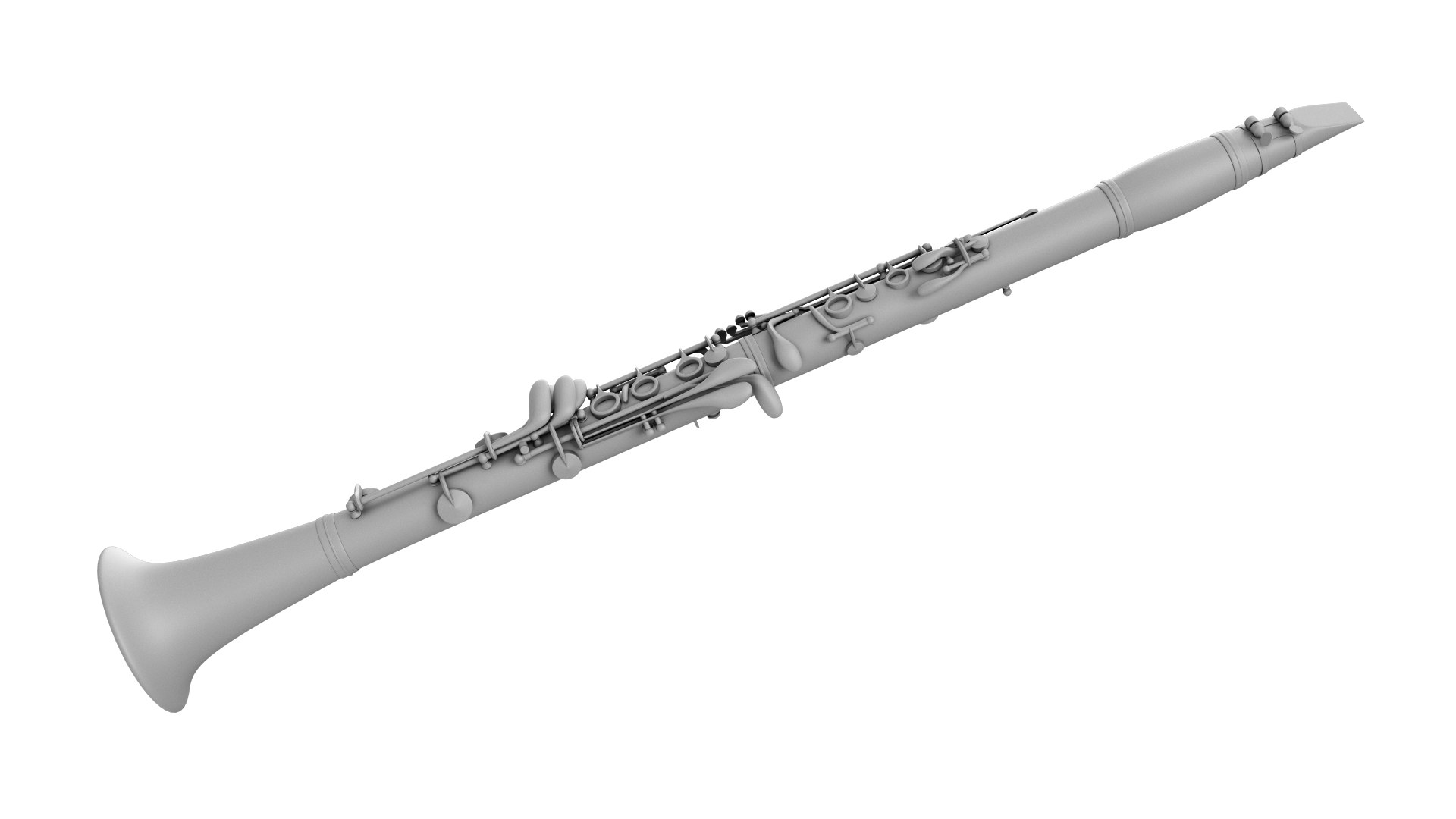Buffet Crampon R13 Clarinet 3D Model - TurboSquid 1694347