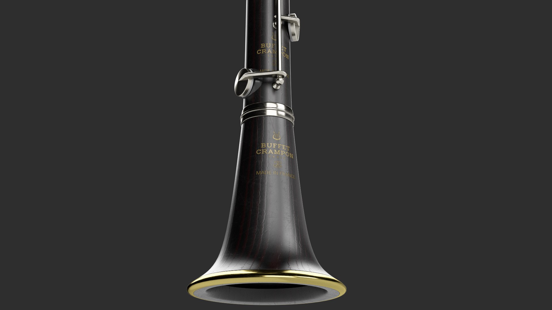 Buffet Crampon R13 Clarinet 3D Model - TurboSquid 1694347