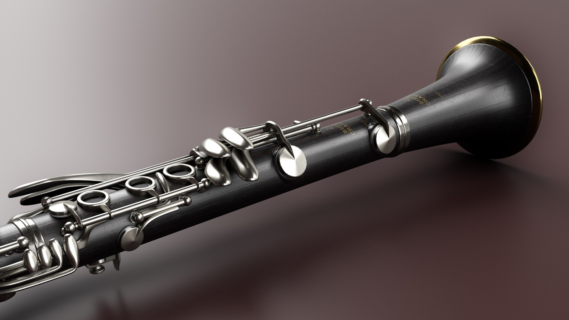 Buffet Crampon R13 Clarinet 3D Model - TurboSquid 1694347